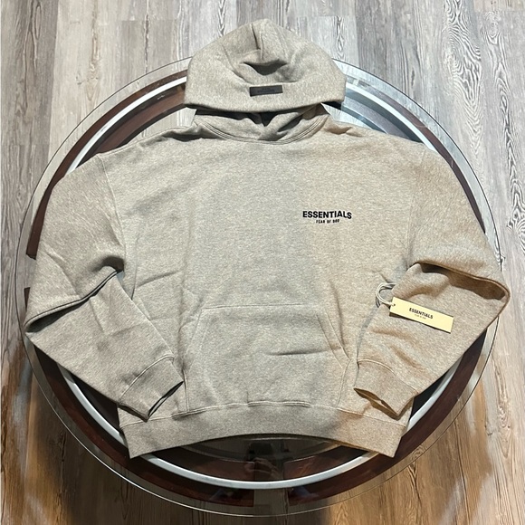 Fear of God | Sweaters | Brand New Essentials Hoodie Medium Dark Gray ...